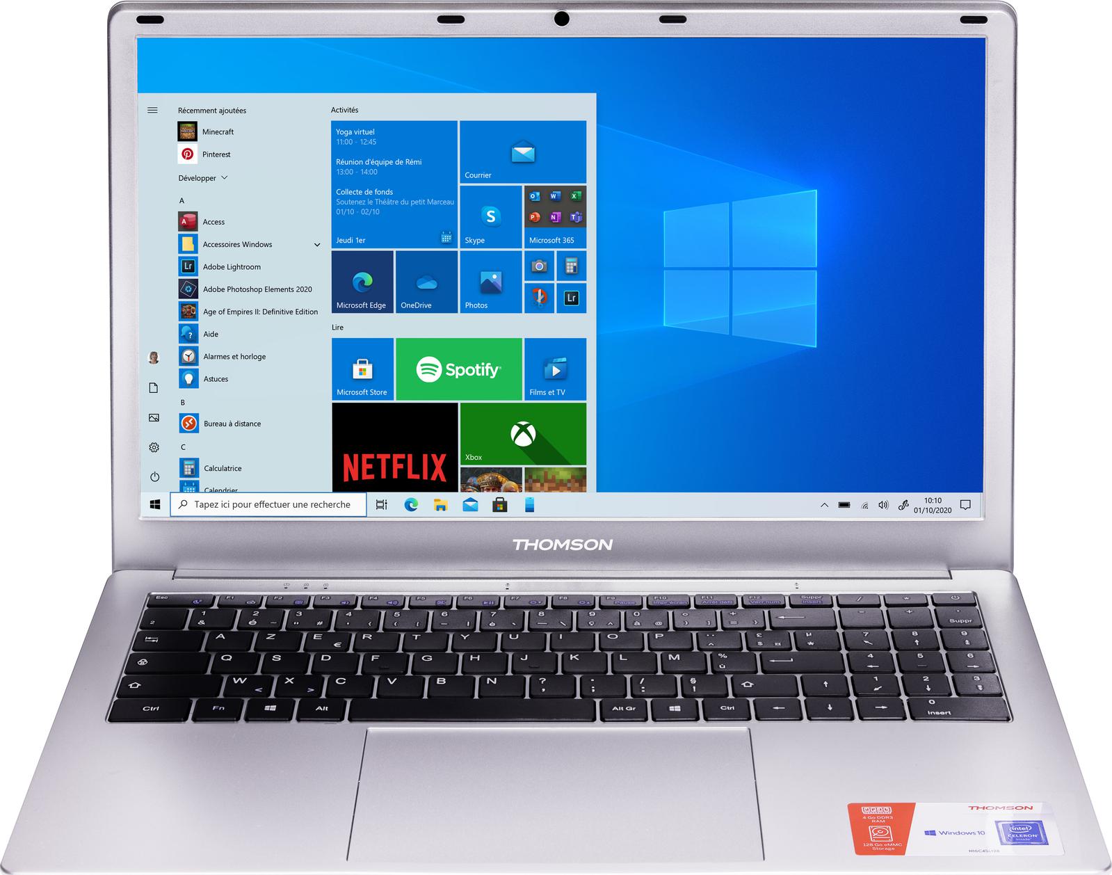 Thomson Thomson NEO 15 N15C4SL128 notebook N3350 39,6 cm - PC Portable