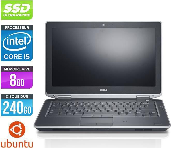 Dell E6430 Core i5-3320M 2.60GHz -8Go -240Go SSD - PC Portable