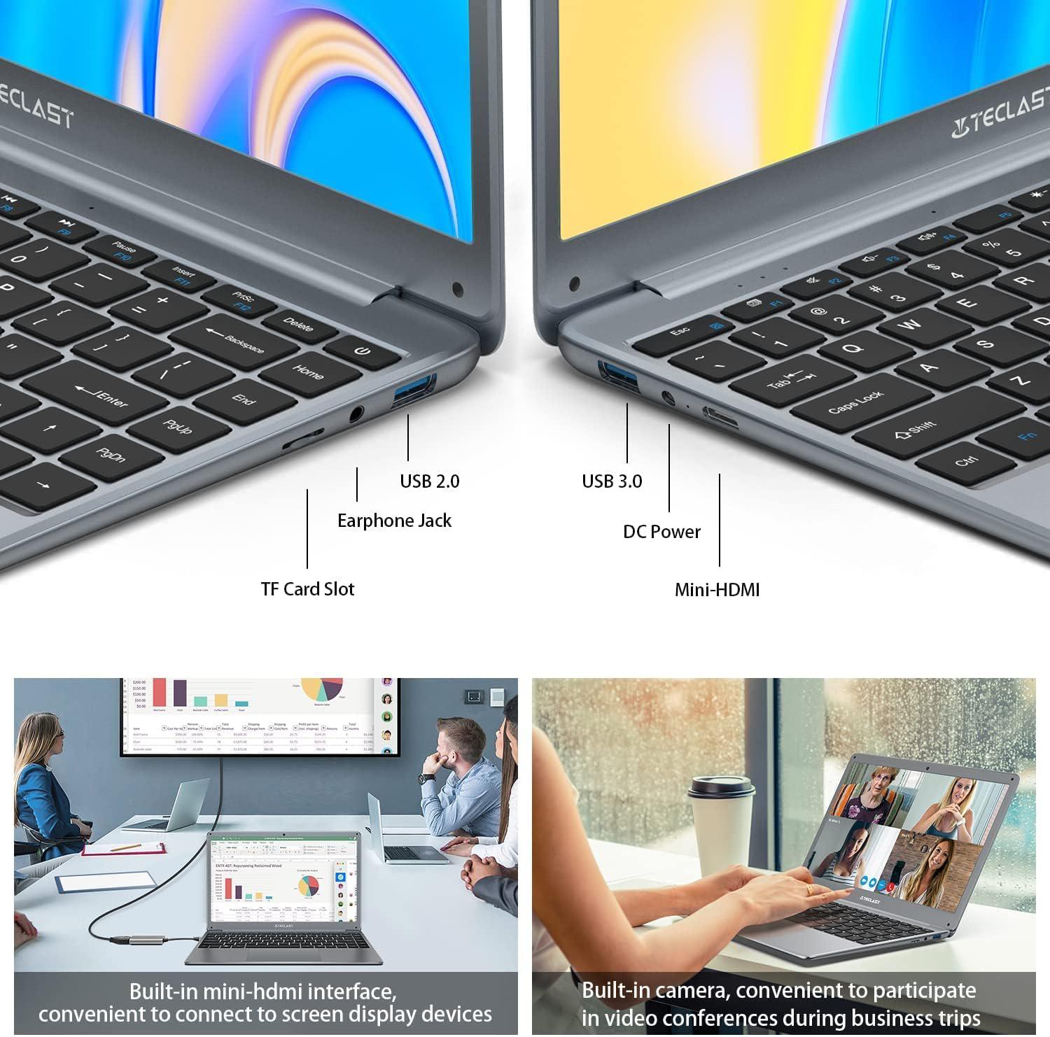 TECLAST F7 Plus2 14 Pouces, 8Go RAM 256Go SSD Ultrabook Notebook ...