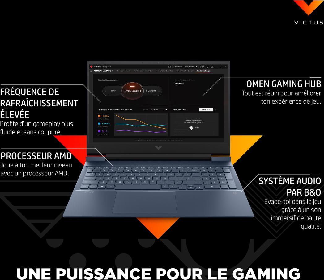 Hp Victus 16-e0280nf - PC Portable gaming
